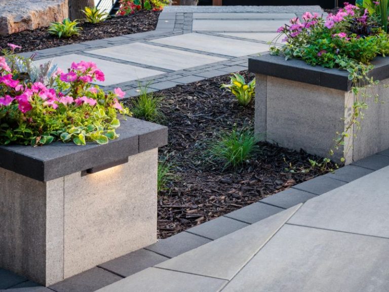 Stone Pillar Installation in San Antonio, TX - The Paver Pros